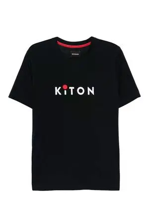 KITON Embroidered T-shirt
