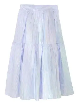 CHOCOOLATE Striped Skirt