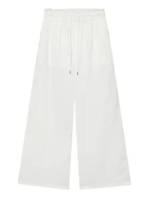 TOUT A COUP Elasticated Wide-Leg Trousers