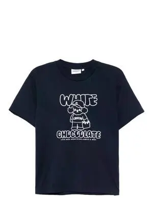 CHOCOOLATE Graphic T-shirt - Blue
