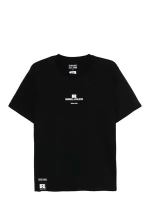 Izzue X Russell Athletic Logo-print T-shirt - Black