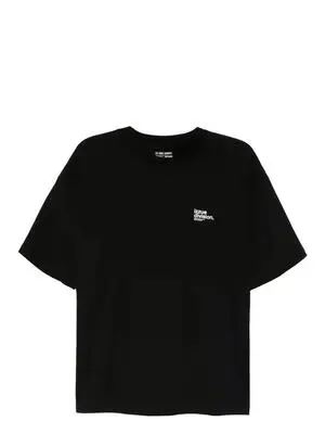 Izzue Logo-print T-shirt - Black