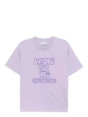 CHOCOOLATE Graphic T-shirt - Purple