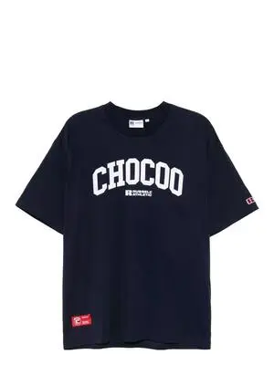 CHOCOOLATE X Russell Athletic Logo-print T-shirt - Blue