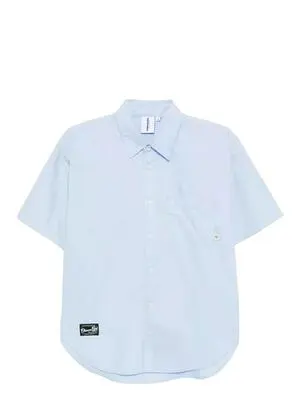 CHOCOOLATE Cotton Short-sleeve Shirt - Blue