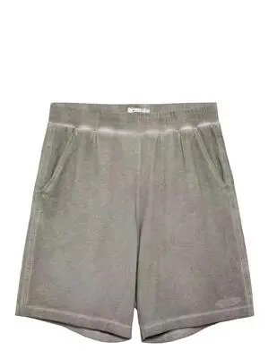 Izzue Logo-embroidered Shorts - Grey