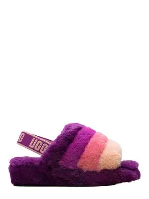 UGG Fluff Yeah Pride Sandals - Purple