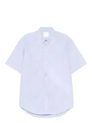 Givenchy Monogram 72 Jacquard Shirt - Blue