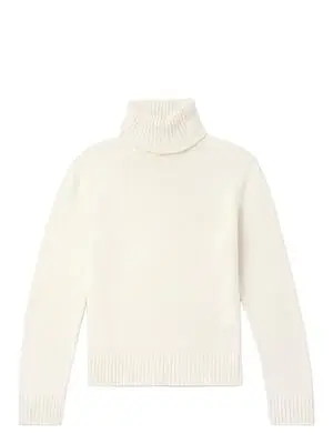 TOM FORD Cashmere Rollneck Sweater - White