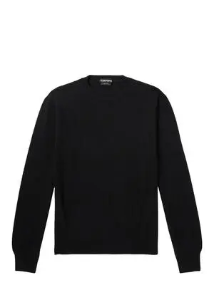 TOM FORD Cashmere Crewneck Sweater - Black