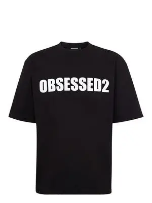 Dsquared2 Obsessed2 Loose T-shirt Black