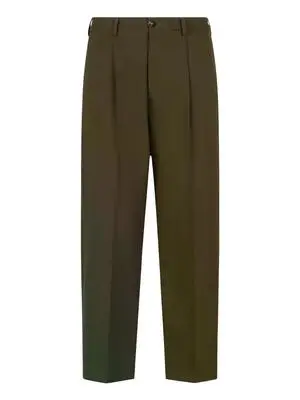 Marni Pleated Trousers Green