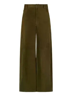Marni Wide-leg Trousers - Green