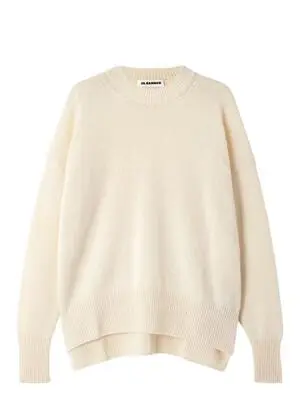 JIL SANDER Wool Sweater - Off-white