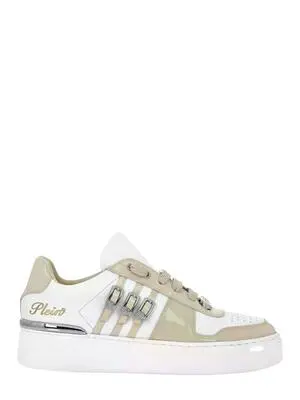 Philipp Plein Skull Sneakers - White