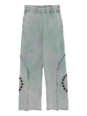 ÉTUDES STUDIO Embroidered Track Pants - Blue