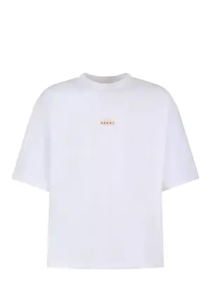 Marni Embroidered Logo T-shirt - White
