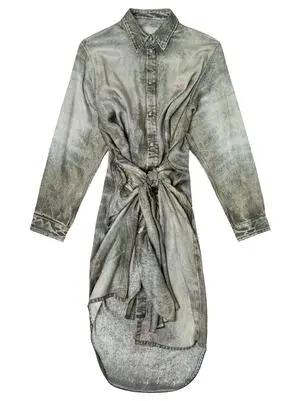 DIESEL® D-iletta Midi Dress - Grey