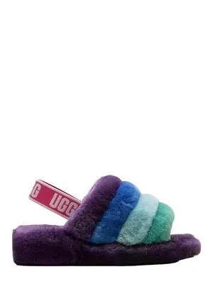 UGG Fluff Yeah Slide Sandals Purple