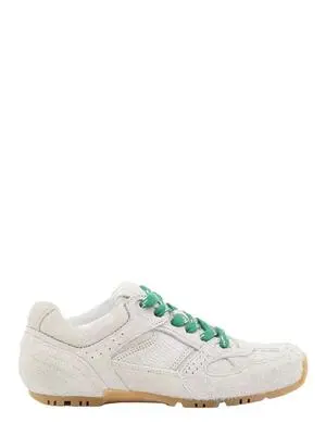 ALOHAS Textured Lace-up Trainers - Neutrals