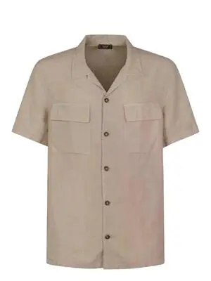 Peserico Short-sleeve Shirt - Neutrals