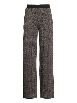 SIYU Wide-leg Wool Pants - Brown