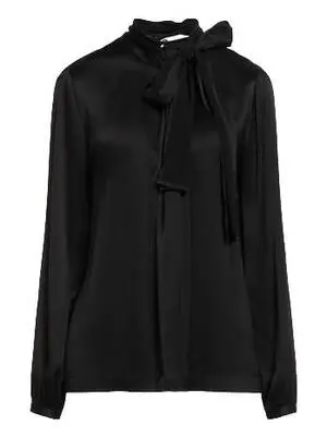 OTTOD'AME Bow Blouse - Black