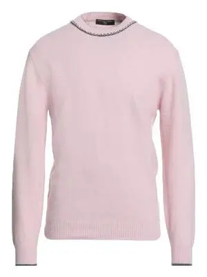 DANIELE FIESOLI Light Merino Wool Cashmere Sweater - Pink