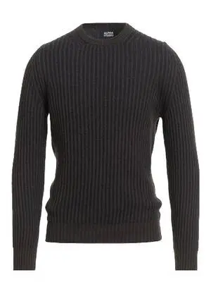 Alpha Studio Sweater In Wool, Viscose, Polyamide, And Cashmere - Brown