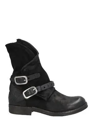 A.S.98 Leather Ankle Boots - Black