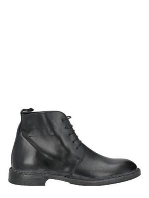 Moma Lace-up Ankle Boots - Black