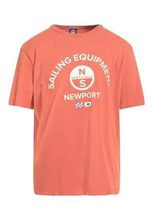 NORTH SAILS T-shirt Size Cotton - Orange