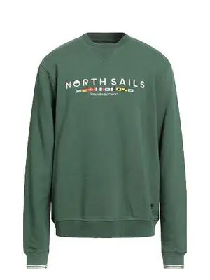 NORTH SAILS Cotton Crewneck Sweatshirt - Green