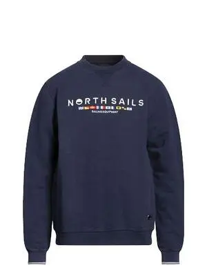 NORTH SAILS Cotton Crewneck Sweatshirt - Navy
