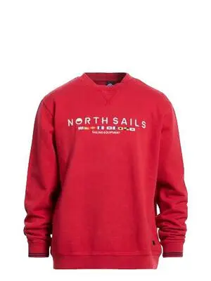 NORTH SAILS Cotton Crewneck Sweatshirt - Red