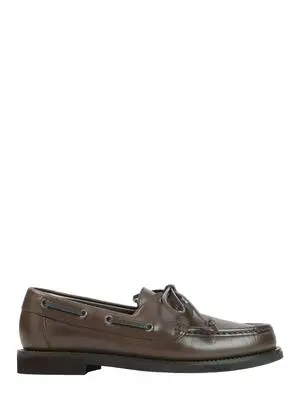 Brunello Cucinelli Leather Loafers - Brown