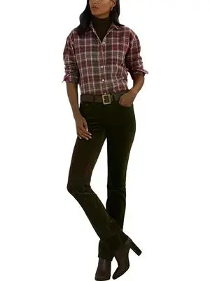 Ralph Lauren Checked Button-down Shirt - Red