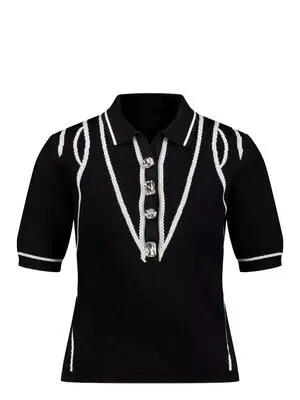 VAILLANT Short-sleeve Top - Black