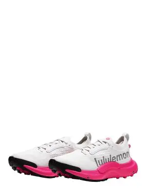 Lululemon Wildfeel Trail Running Shoe Light Vapor/jewelled Magenta/black