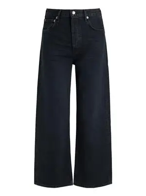 AGOLDE Ren Wide-leg Jeans - Black
