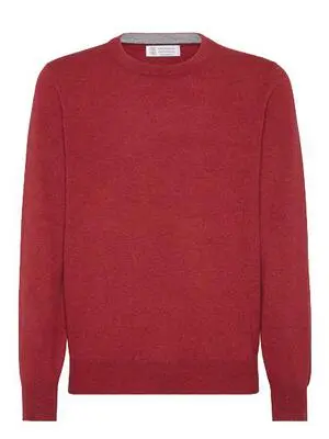 Brunello Cucinelli Cashmere Crew-neck Sweater - Purple-red