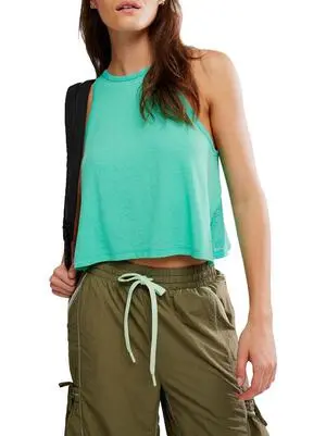 Free People FP Movement Tempo Flash Finish Tank Seafoam