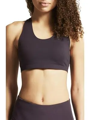 CRAFT Collective Padded Sports Bra - Dark Plum