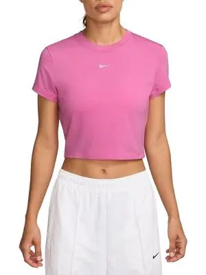 Nike Sportswear Crop T-shirt - Playful Pink/sail