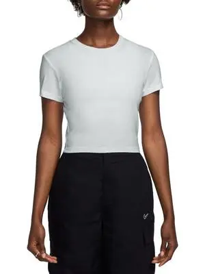 Nike Sportswear Crop T-shirt - White/ White