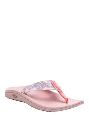 CHACO Classic Flip Flop Paddle Lilac Blush