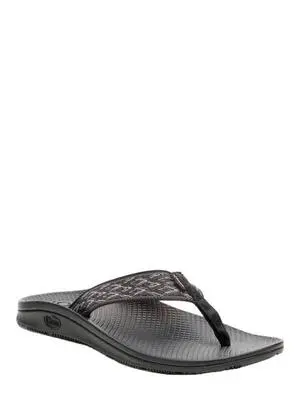 CHACO Classic Flip Flop Summit Black/ White