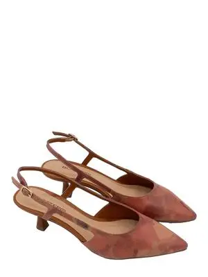 BOTTERO Botolivia Legacy Pointed Toe Slingback Pump Natural