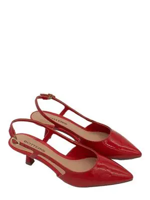 BOTTERO Botolivia Legacy Pointed Toe Slingback Pump Vermelho