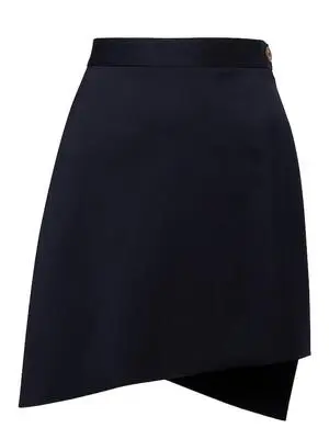 VIVIENNE WESTWOOD Infinity Virgin Wool Miniskirt - Blue